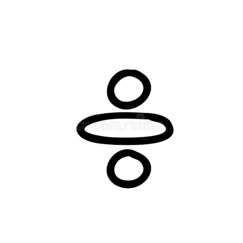 Math Symbol Multiply Outline Font In Outline Bubble Style Isolated On