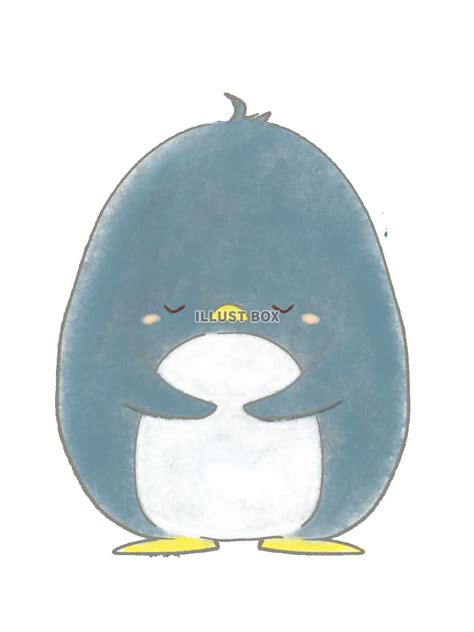無料イラスト お辞儀するペンギンのイラスト
