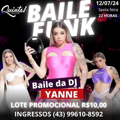 Sexta feira é dia de Funk no Quintal Music Bar E as novidades não