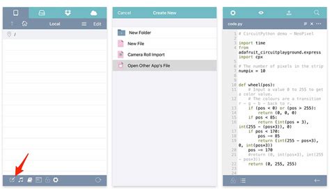 Program Circuitpython Devices With Iphone And Ios 13 Adafruit