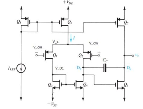 Solved Given The Figure Above Design A Stage Cmos Chegg