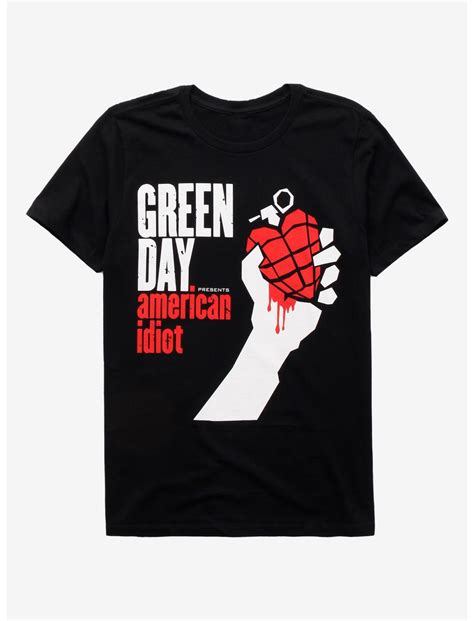 Green Day American Idiot T Shirt Hot Topic