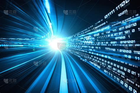 数字数据流与运动模糊的道路，以创建快速传输的视觉