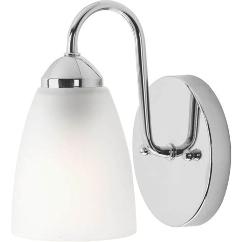 Shop Progress Lighting Gather Polished Chrome Bathroom Vanity Light At