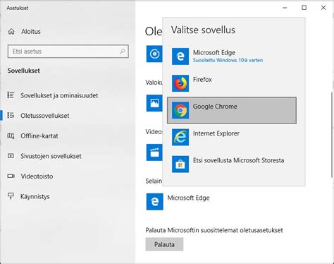Näin Vaihdat Oletusselainta Windows 10ssä Kotimikrofi