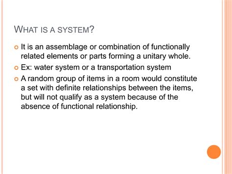 Introduction To Systems Engineeringpptx