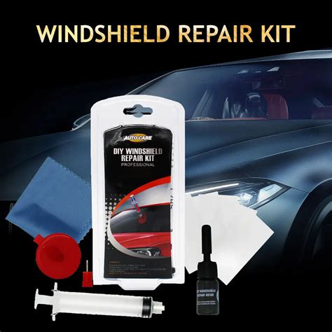 Auto Care Window Repair Fix Diy Windshield Repair Kit Polishing