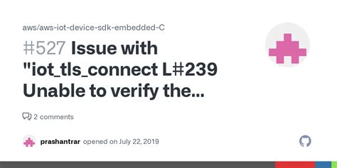 Issue With Iottlsconnect L239 Unable To Verify The Servers