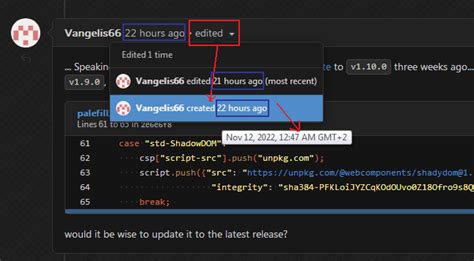 UXP GitHub Relative Timestamps Broken Since 20221107 Issue 60