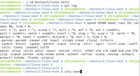 Stty Gnome Terminal Issue Related To Tty Configuration Unix And Linux