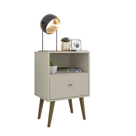 Mesa de Cabeceira 1 Gaveta Retrô Mb2014 Decor Móveis Bechara