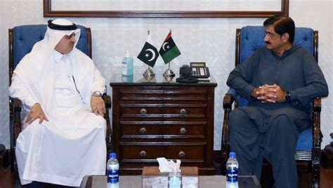 Ambassador Of Ksa Meets Chief Minister Of Sindh