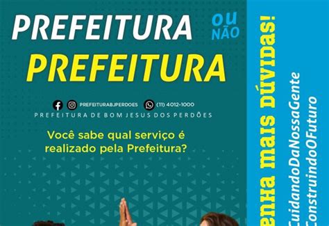 Notícia Prefeitura Ou NÃo Prefeitura Prefeitura Municipal De Bom