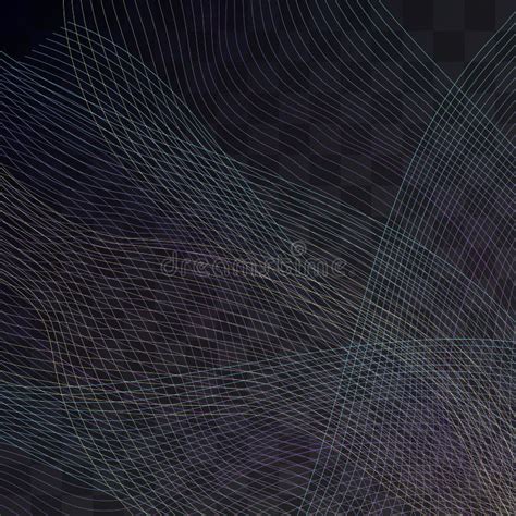 Color Waveform Effect Vector Transparent Stock Vector Illustration Of