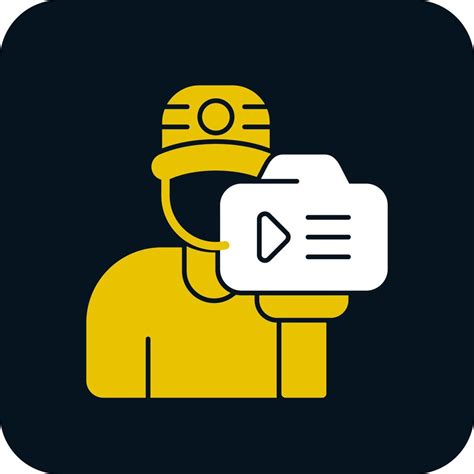 Camera Operator Vector Icon Design 21241183 Vector Art At Vecteezy