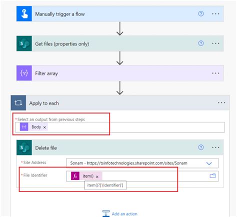 Power Automate Or Microsoft Flow Delete All Files In A Folder Spguides