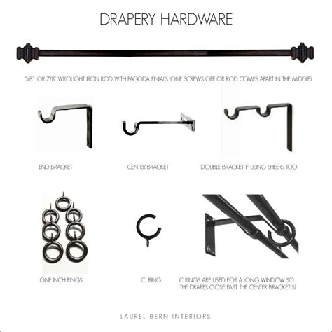 Window Treatment Hardware Laurel Home