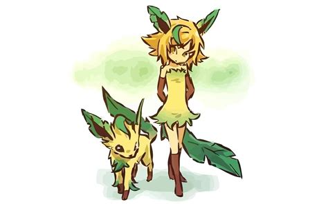 Hitec Leafeon Gijinka Wallpapers HD Desktop And Mobile Backgrounds