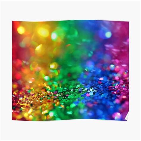 Pride Glitter Background Poster For Sale By Anonem1ly Redbubble