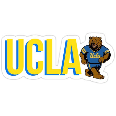 Ucla Stickers By Evelyngruen Redbubble