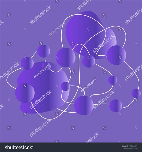 Fluent Gradient Circle Neon Orbital Illustration Stock Vector Royalty