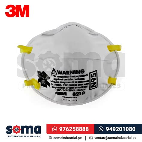 Mascarilla 3m 8210v N95 Precio Por Mayor Somaindustrial