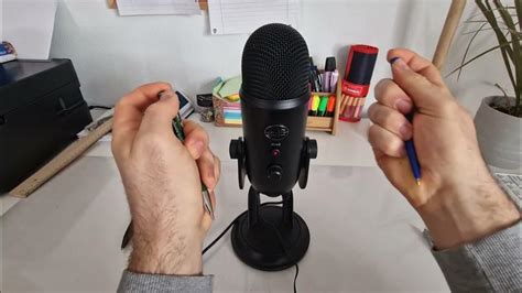 Asmr Clicking And Tapping Sounds With Pens To Help You Relax Youtube