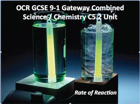 Ocr Gcse 9 1 Gateway Combined Science Chemistry C5 2 Unit Teaching Resources