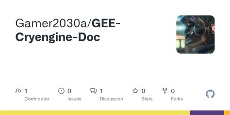 Github Gamer2030agee Cryengine Doc