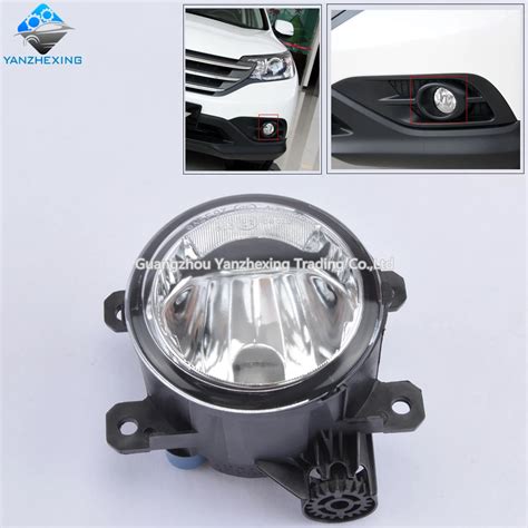 2PCS Universal Fog Lamp Fog Light For Honda For CRV 2012 2013 INSIGHT