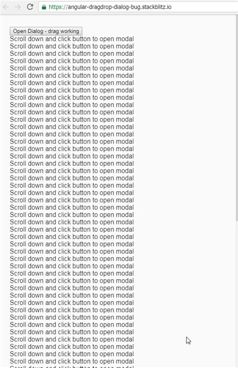 Cdk Drag Drop Will Out Of Layout When Scrolling · Issue 13508
