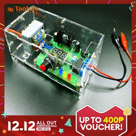 Lm Adjustable Stabilized Voltage Power Supply Board Kit Dc Power Supply Training Welding