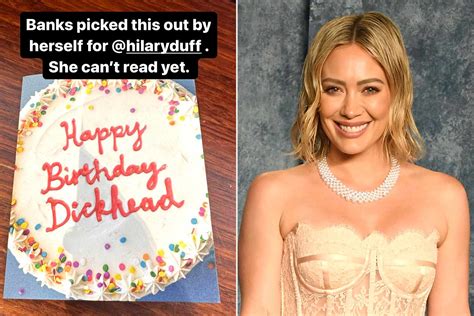 Hilary Duff S Year Old Daughter Banks Gives Her Hilarious Nsfw Birthday Card