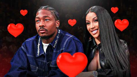 Stefon Diggs Cardi B Continue To Fuel Romance Rumors At Celtics Knicks
