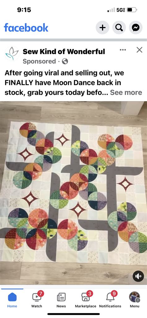 Sew Kind Of Wonderful Moon Dance Quilt Patterns Quilts Quilt