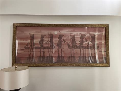 Batik Art In Solid Wood Frame Furniture And Home Living Home Decor