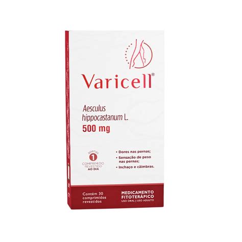 Varicell Phyto 500mg Com 30 Cápsulas Droga Raia