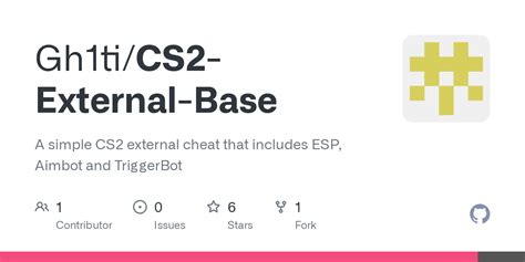 CS2 External Base README Md At Main Gh1ti CS2 External Base GitHub