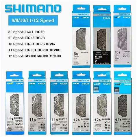 SHIMANO MTB Speed Bicycle Chain HG HG HG HG HG HG HG M M
