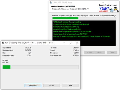 使用 yumi uefi 0 0 4 3 在单个 usb 磁盘上制作多系统启动盘