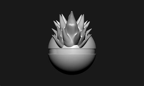 Stl File Pokemon Cyndaquil Pokeball・design To Download And 3d Print・cults