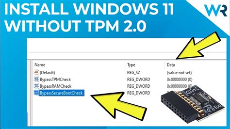 Install Windows 11 On Uefi Without Tpm Bypass Tpm 2 0 Full