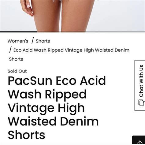 Pacsun Shorts Pacsun Eco Acid Ripped Vintage High Waisted Denim