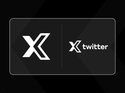 Twitter X Logo Redesign Concept Behance