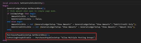 Page 253 Sales Journal Procedure SetControlVisibility On Wrong Allow