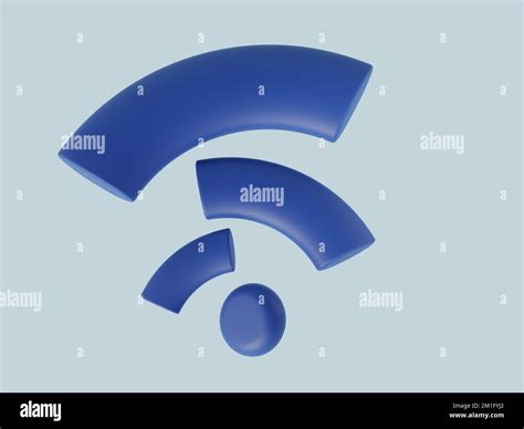 Icon With Error Wifi For Web Design Computer Technology Concept
