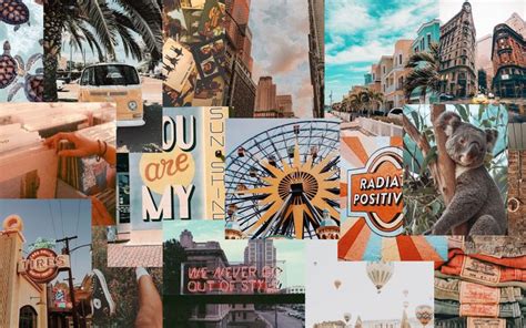 Collage For Macbook Wallpaper Vintage Desktop Wallpapers Macbook