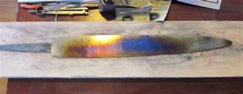 Sword Forging Part 8 Tempering