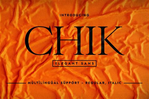 Chik Font By Minimalistartstudio · Creative Fabrica