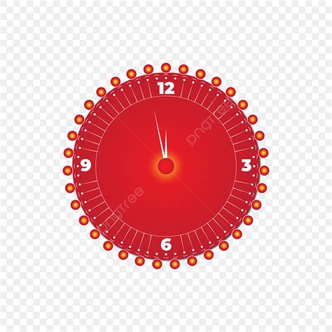 New Year Clock Vector Art PNG Modern And Stylish Png New Year Clock Design Vector Clock Wall